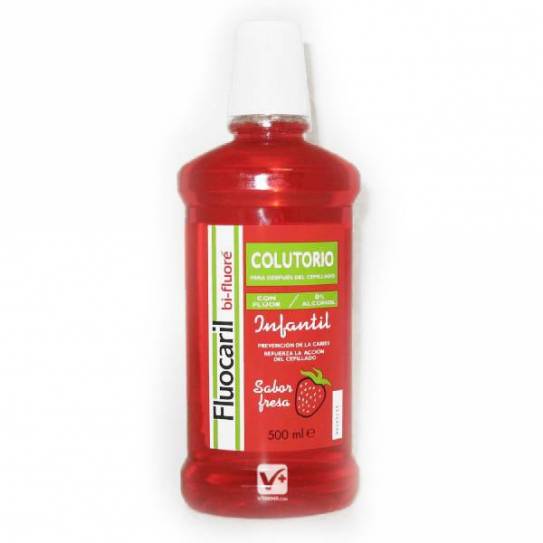 FLUOCARIL SIN ALCOHOL COLUTORIO (ENJUAGUE) INFANTIL 500ML
